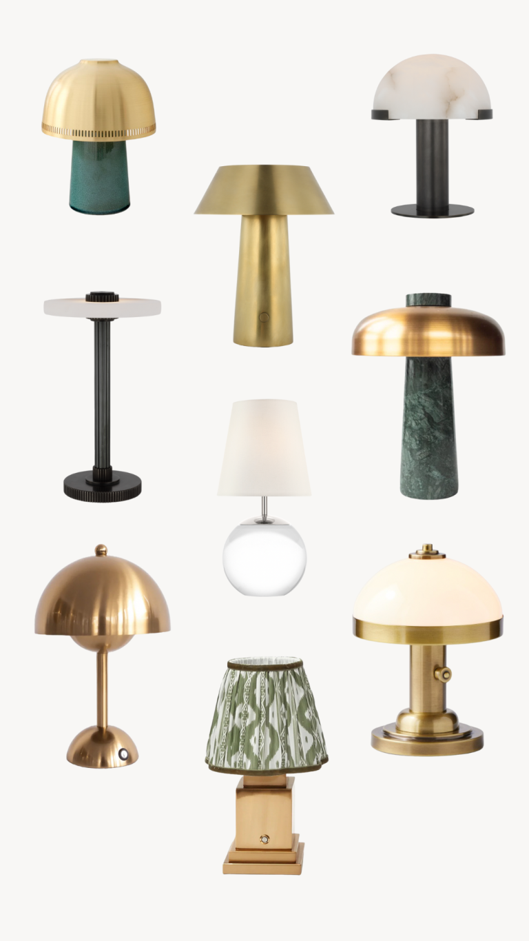 Our Favorite Cordless Lamps | Bond Design Company